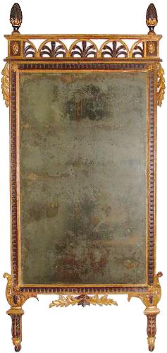 A Sophisticated 18th Century Luccan Pier Mirror No. 3569 - C. Mariani ...