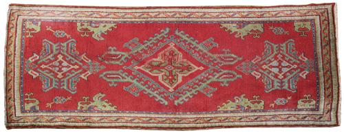 A 19th Century Hand Woven Wool Malayir Rug - C. Mariani Antiques ...
