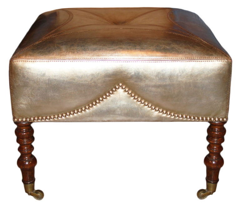 A 19th Century French Clover Leaf Ottoman No. 4154 - C. Mariani ...