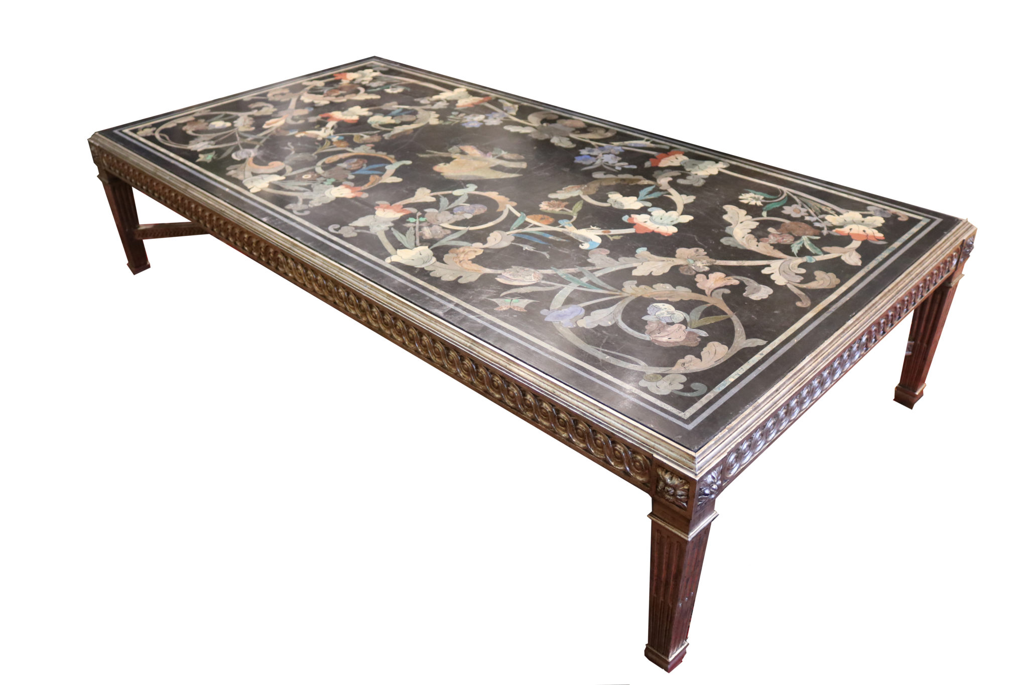 A Pair of Italian Scagliola Coffee Tables No. 3332 - C. Mariani ...